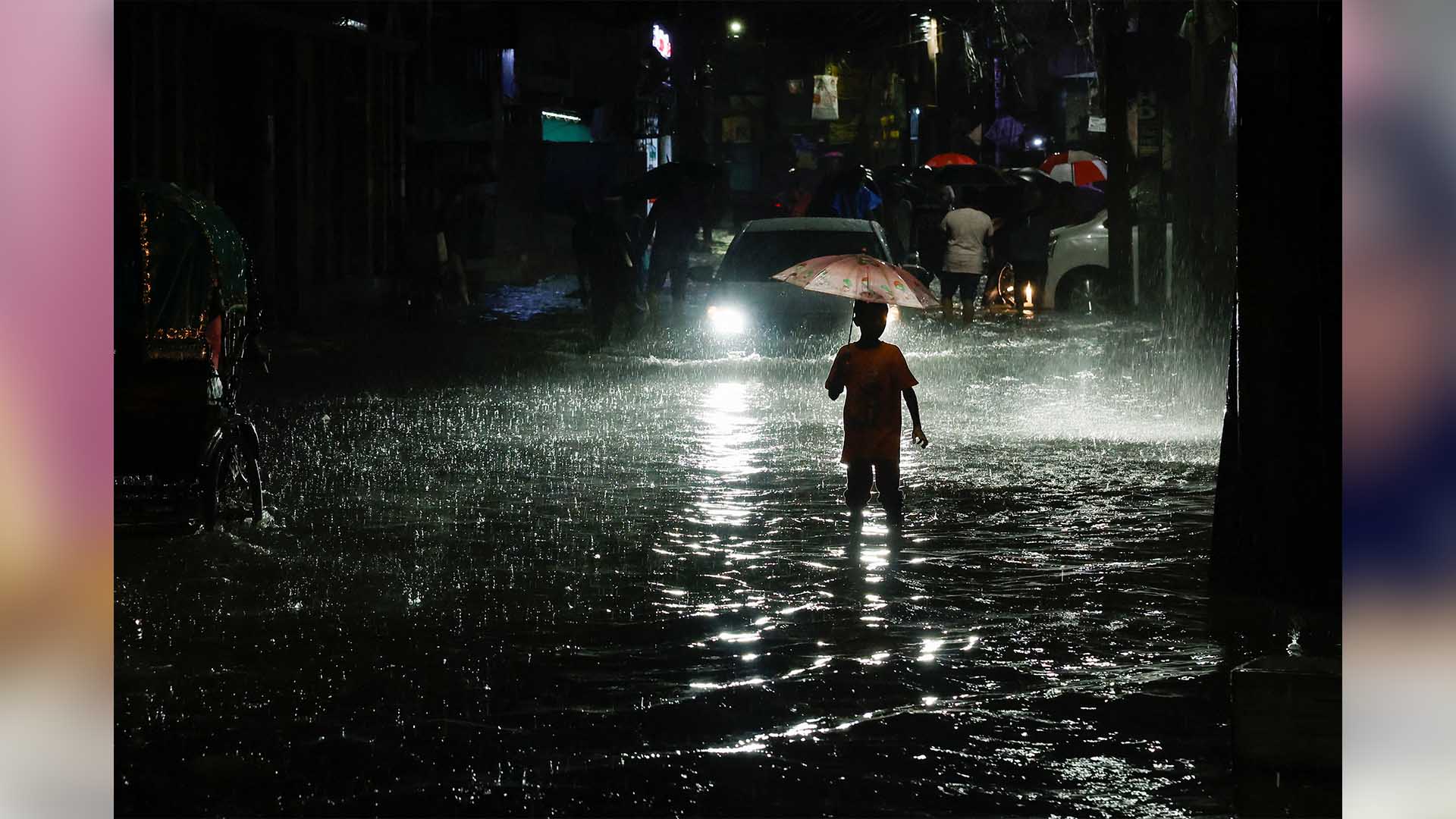 Met Office forecasts light to moderate rain