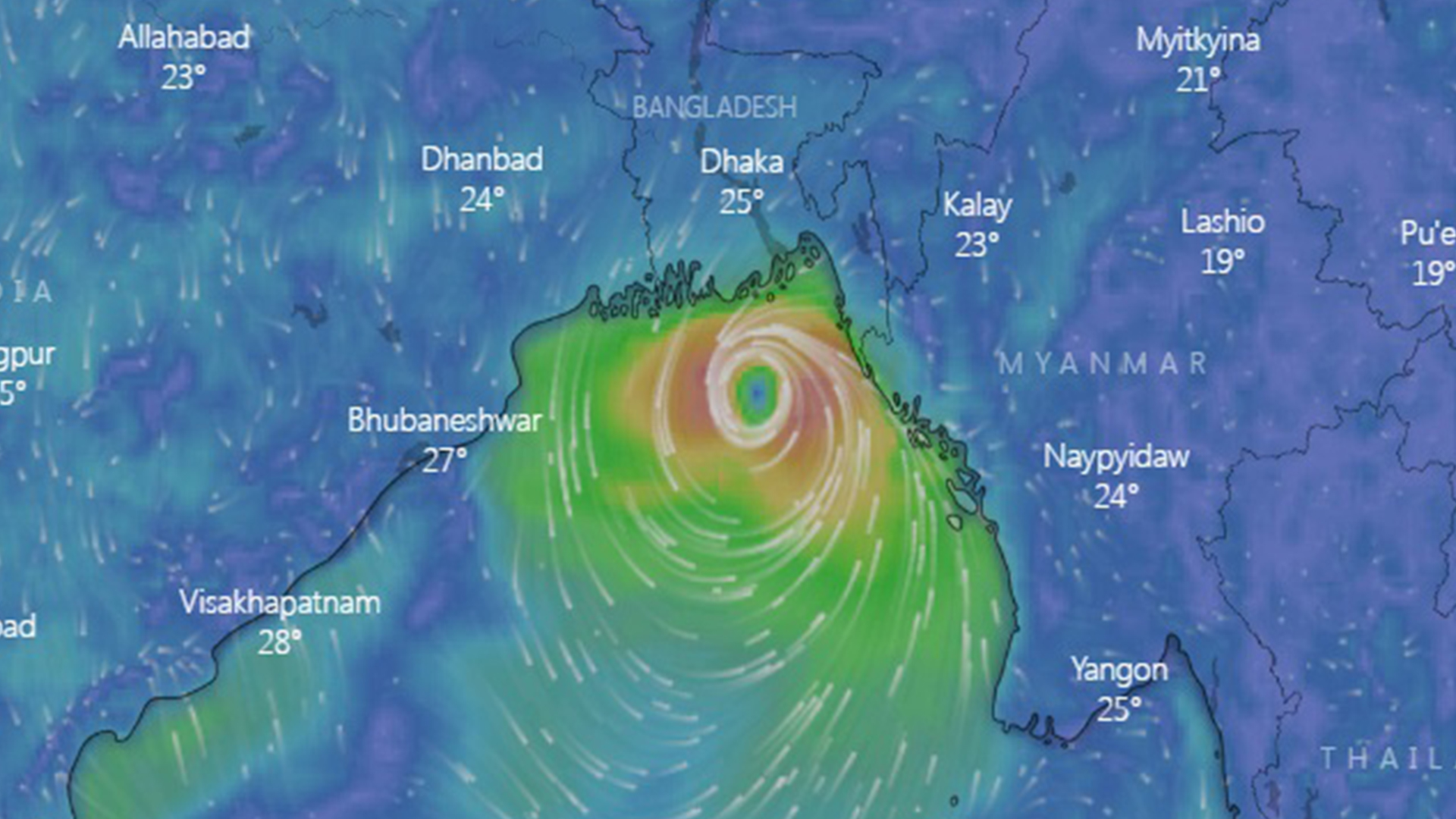 Track cyclone ‘Hamoon’ in real-time