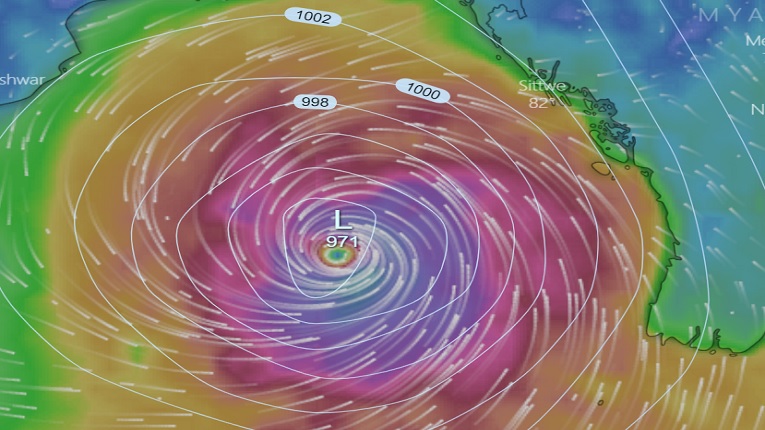 Track cyclone Mokha in real-time