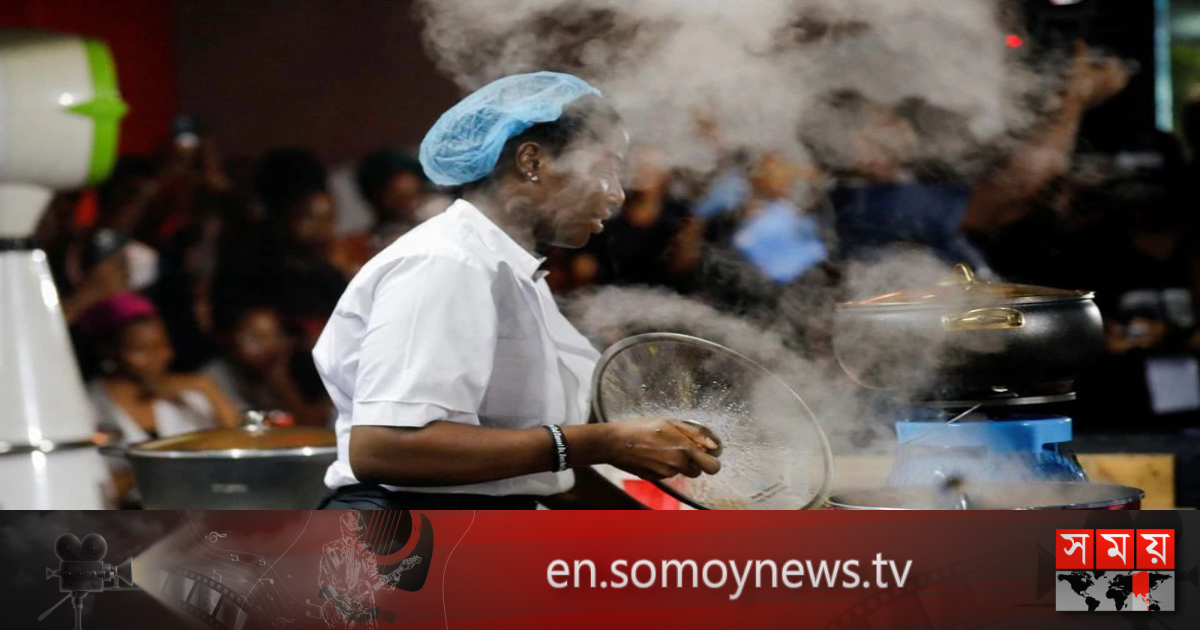Nigerian chef cooks for 100 hours non-stop
