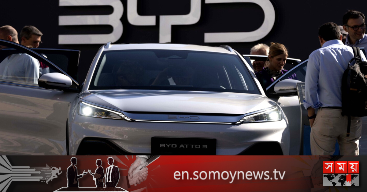 BYD overtakes Tesla as world's top EV seller