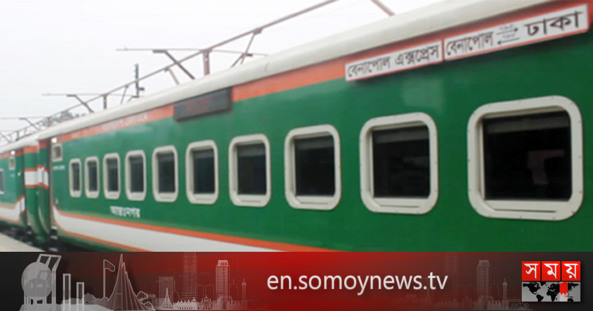 Benapole Express fire brought under control