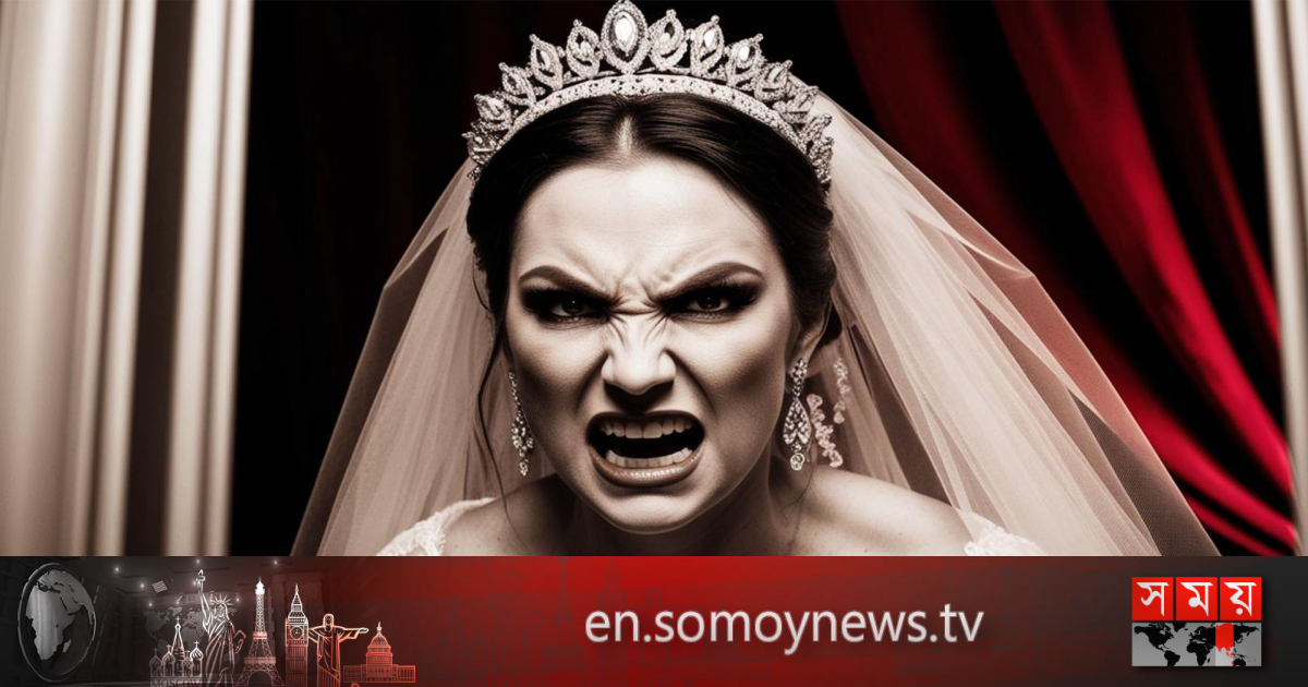 Bride’s rage as reel wedding turns out to be real...