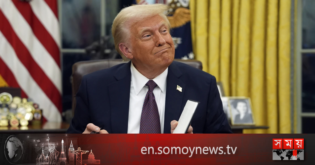 Trump announces 25% tariff on countries doing bus...