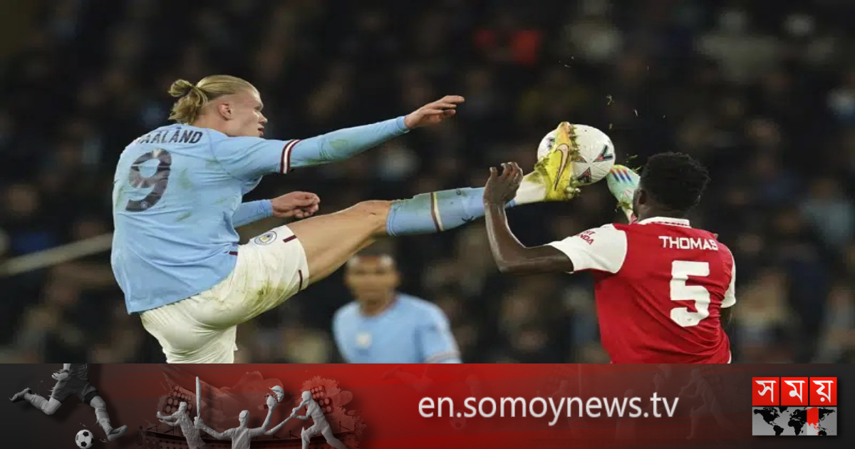 Arsenal knocked out by Man City in the FA Cup