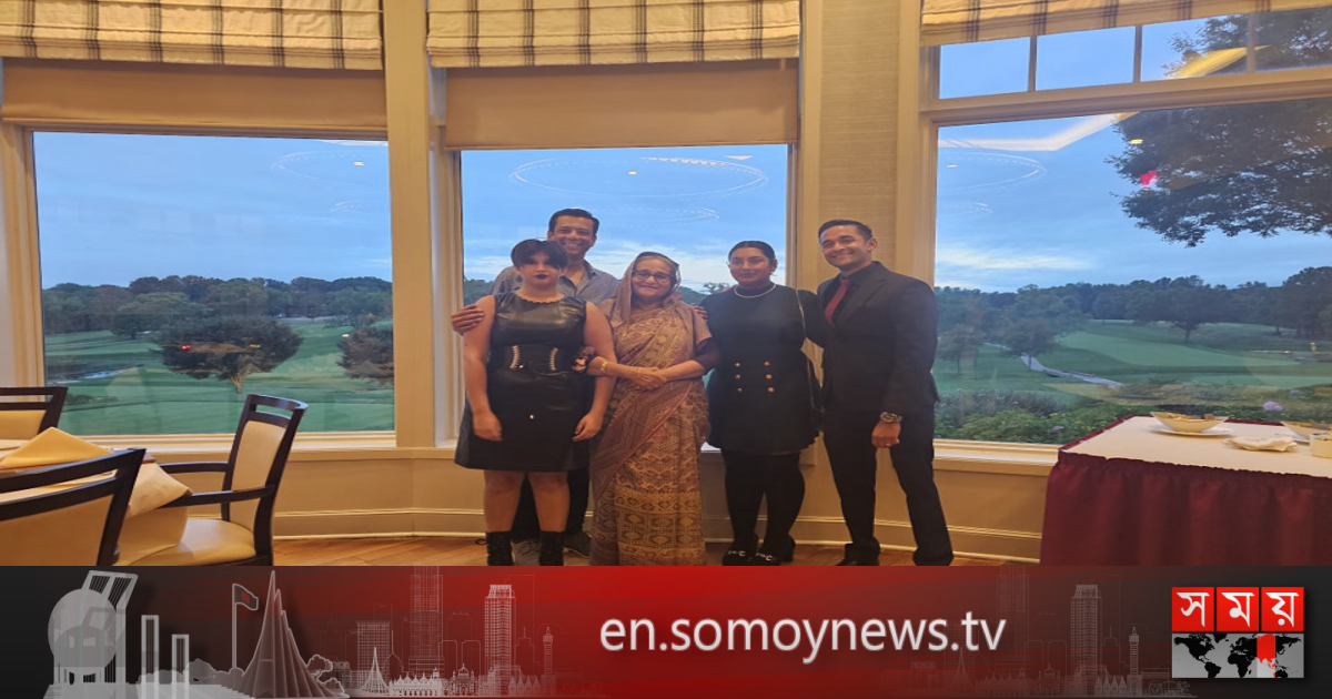 Joy celebrates mother Sheikh Hasina's birthday in...