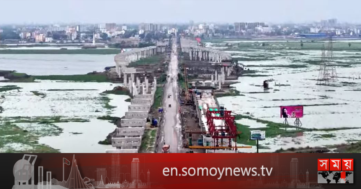 Work on Dhaka-Ashulia expressway slowly gaining m...