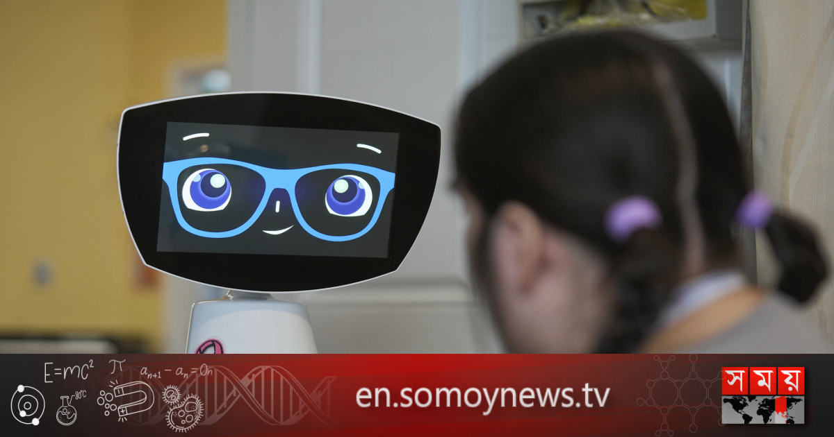 Meet Robin, a robot programmed to act like a 7-ye...