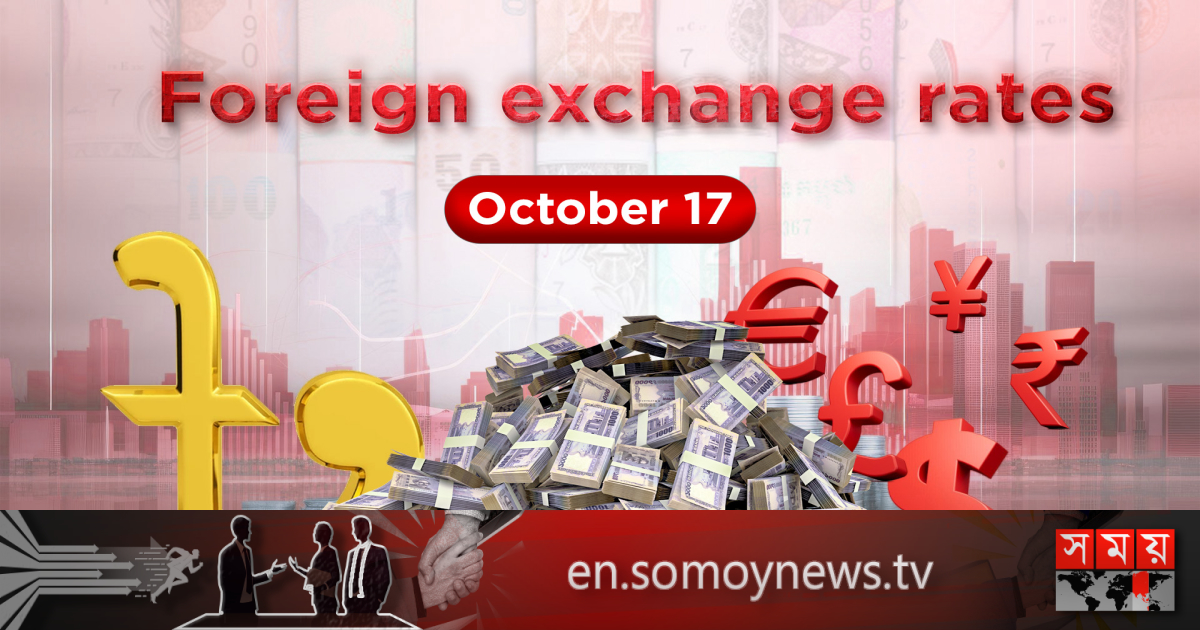 Foreign exchange rates for today