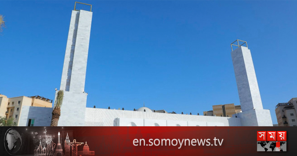 Saudi unveils world’s first 3D-printed mosque