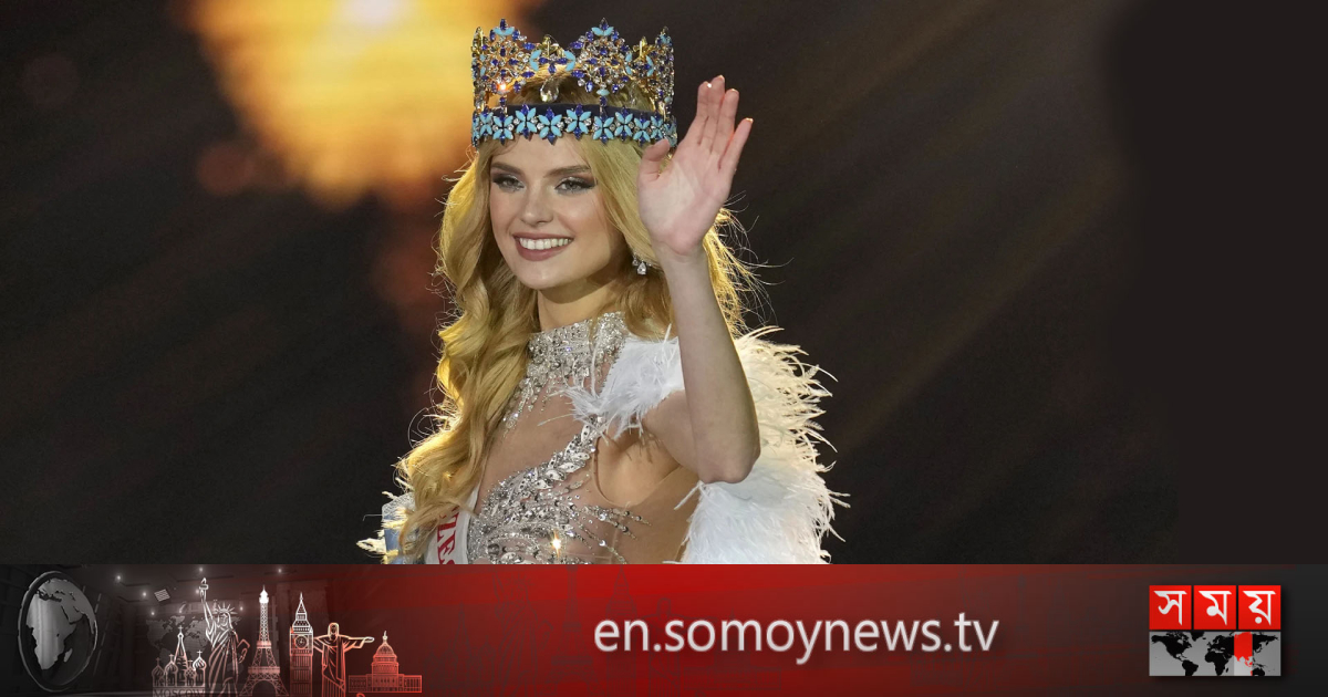 Krystyna Pyszková crowned Miss World 2024