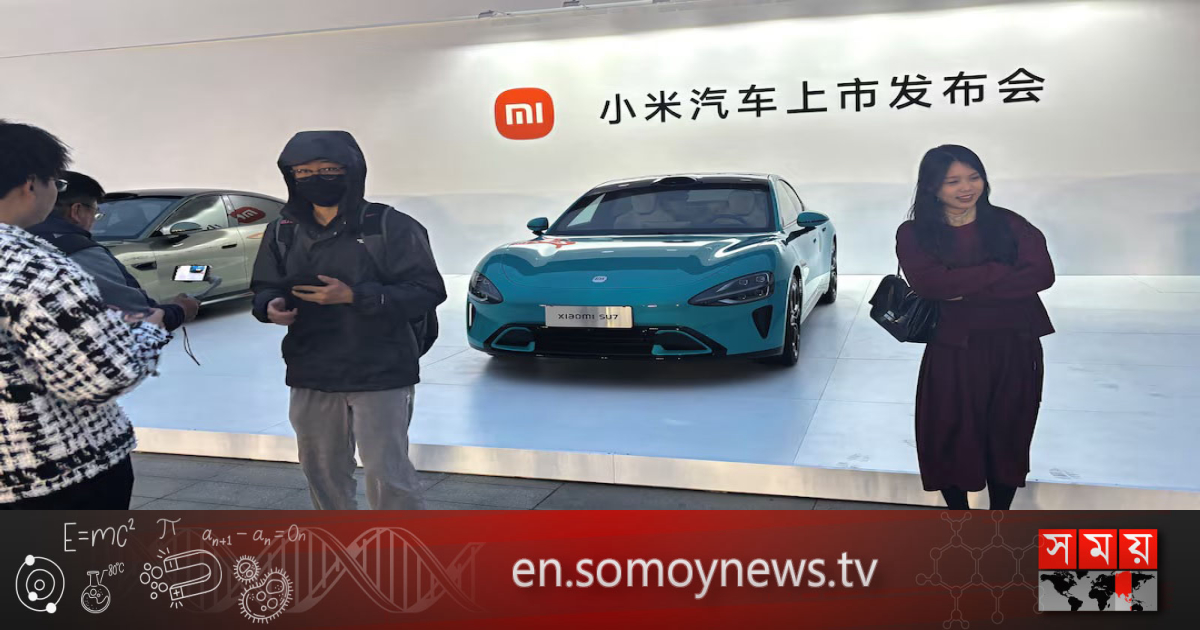 Xiaomi launches first electric vehicle
